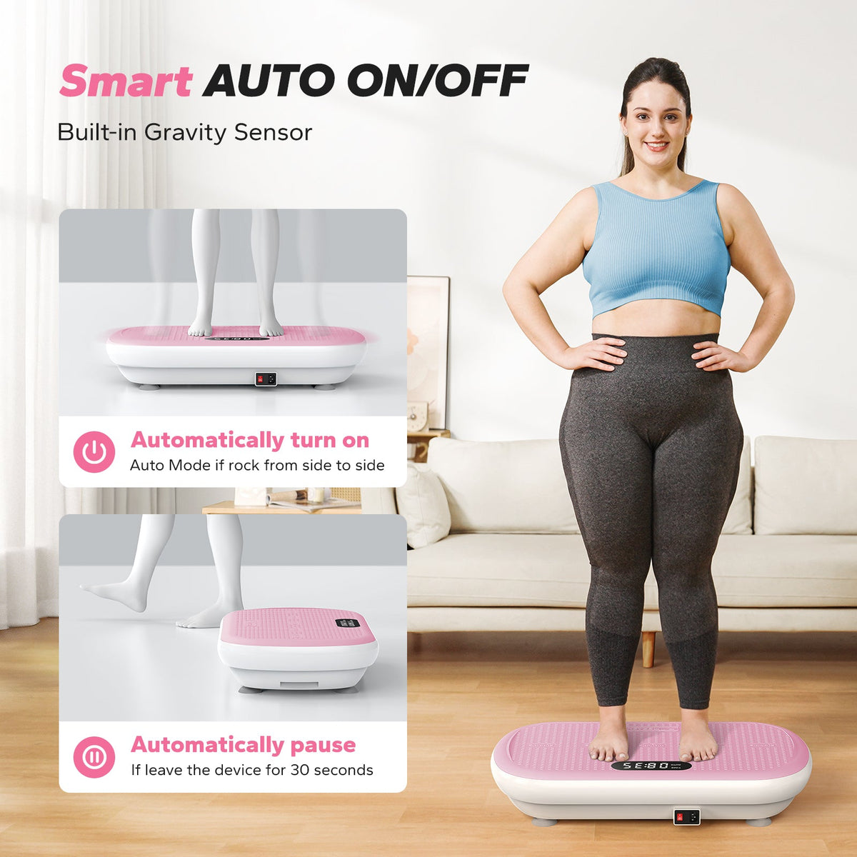 Vibration Plate for Weight Loss | Burn Fat with Shaker Machine | MERACH CA